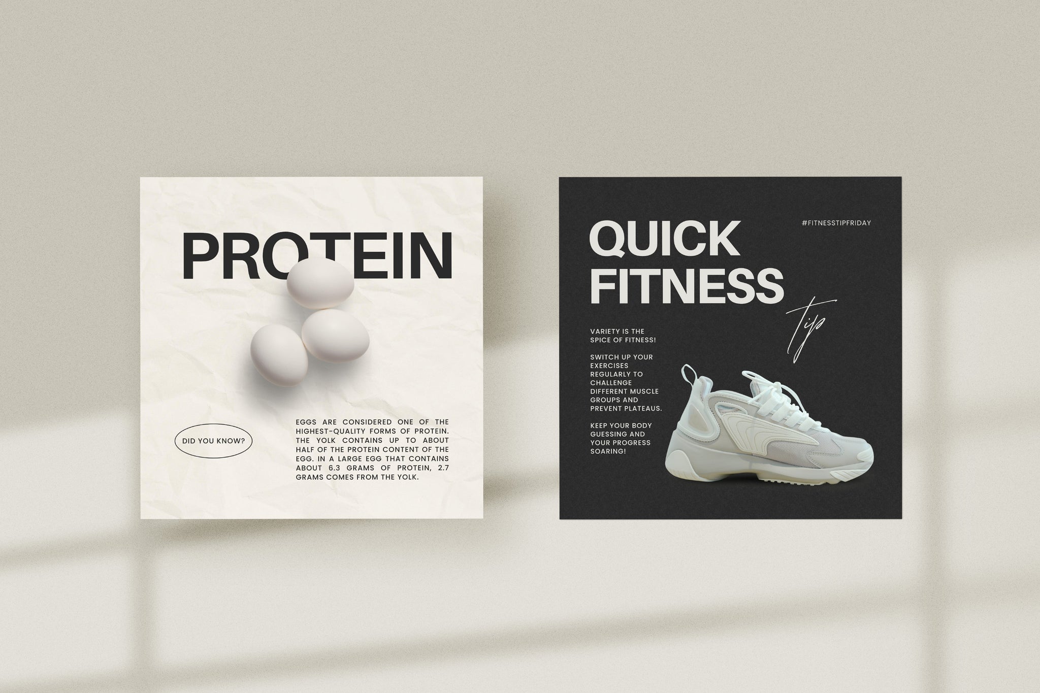 Fitness Coach Social Media Templates – Willoe