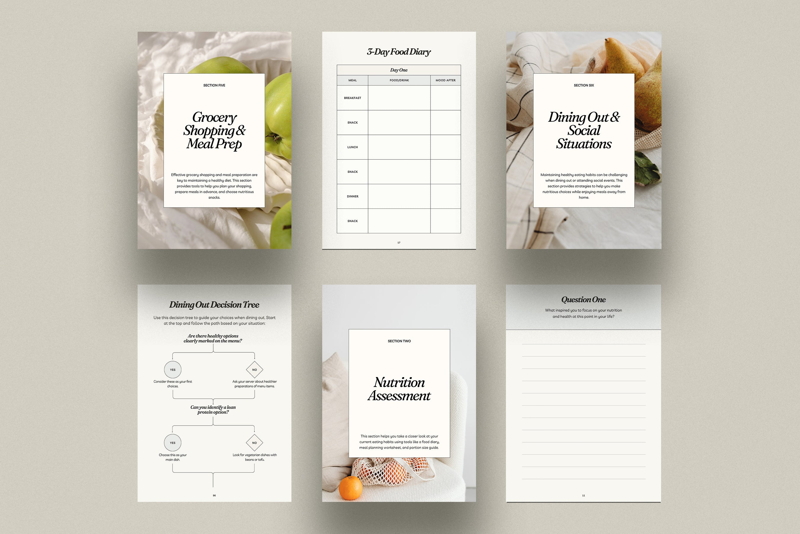 Nutrition Coach Workbook – Willoe Studio
