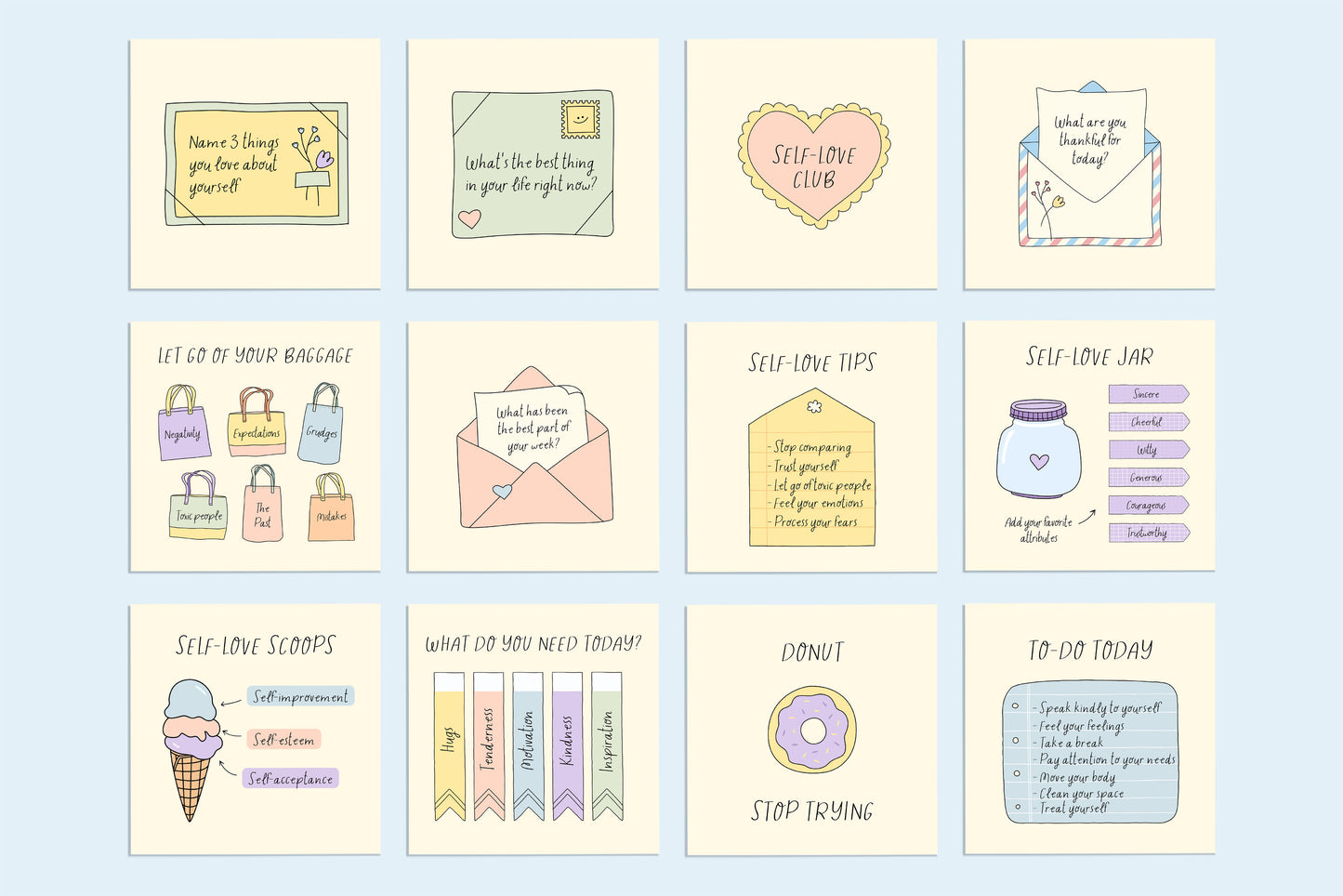 Self Love Social Pack