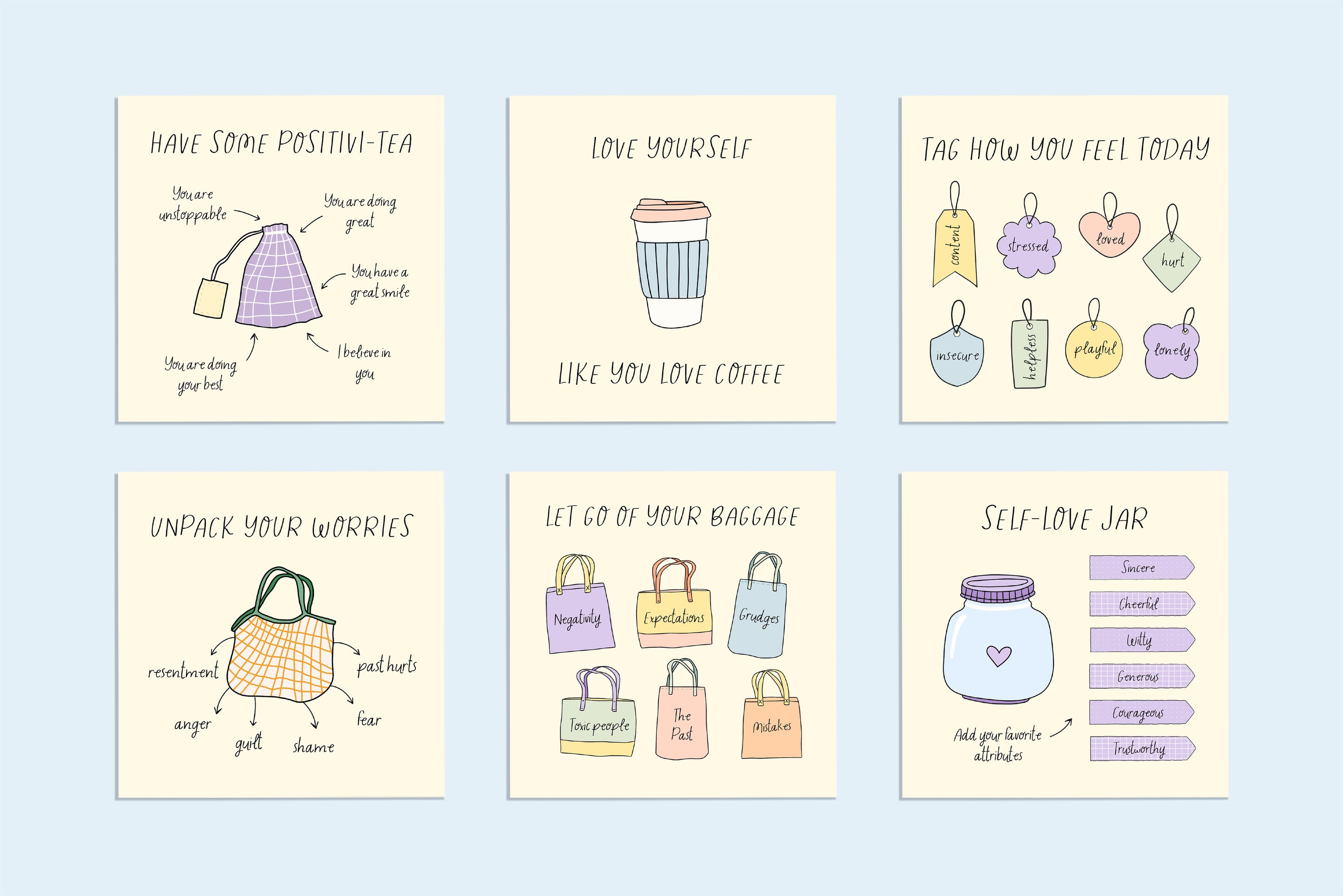 Self Love Social Pack – Willoe Studio