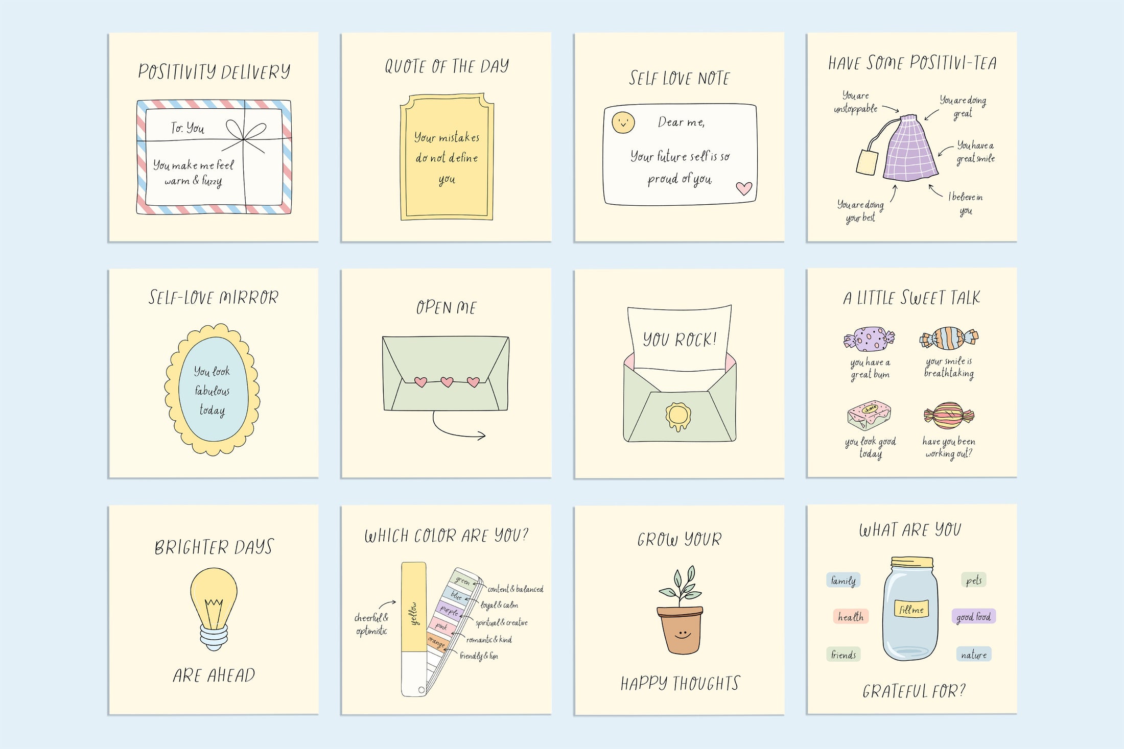 Self Love Social Pack – Willoe Studio