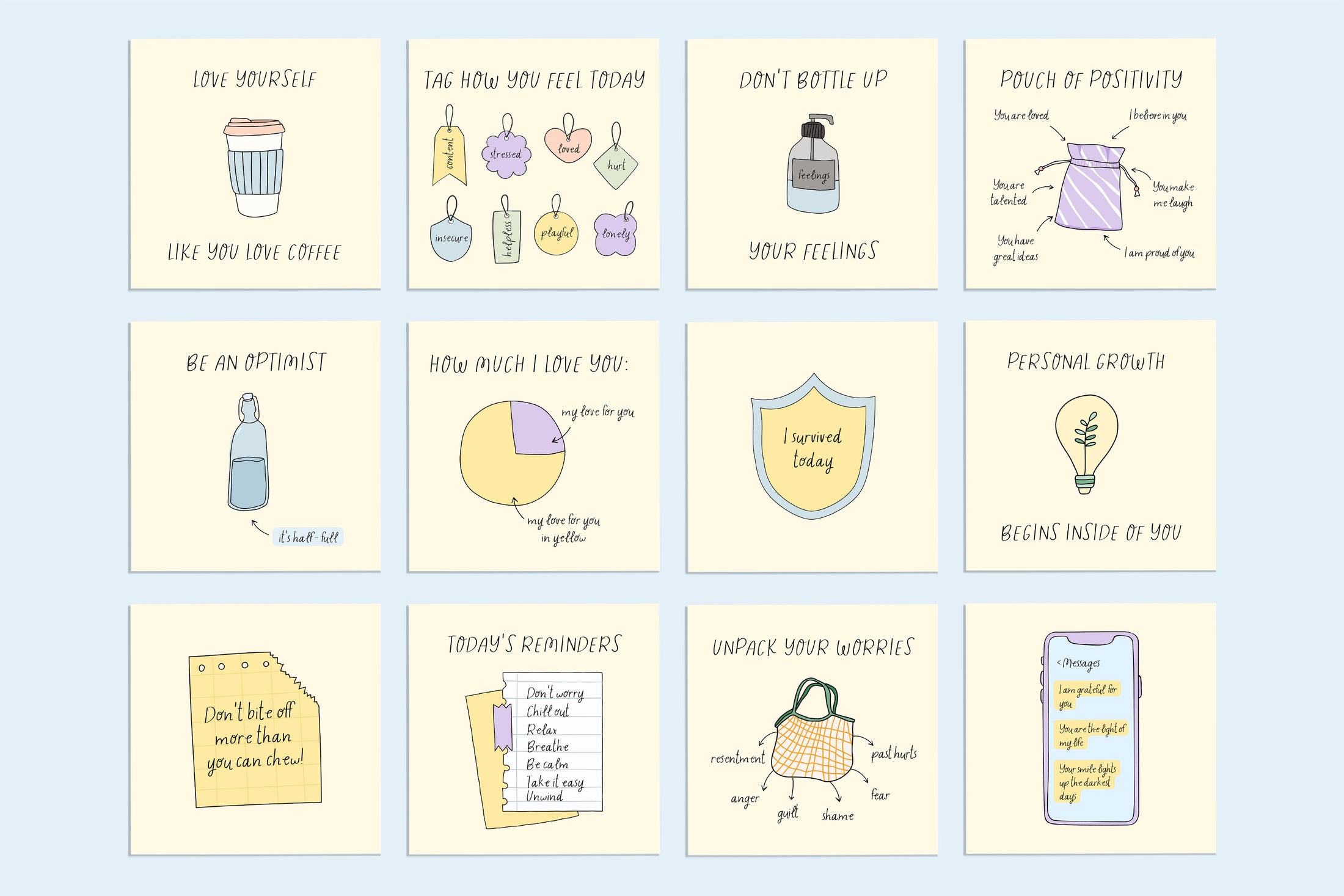 Self Love Social Pack – Willoe Studio