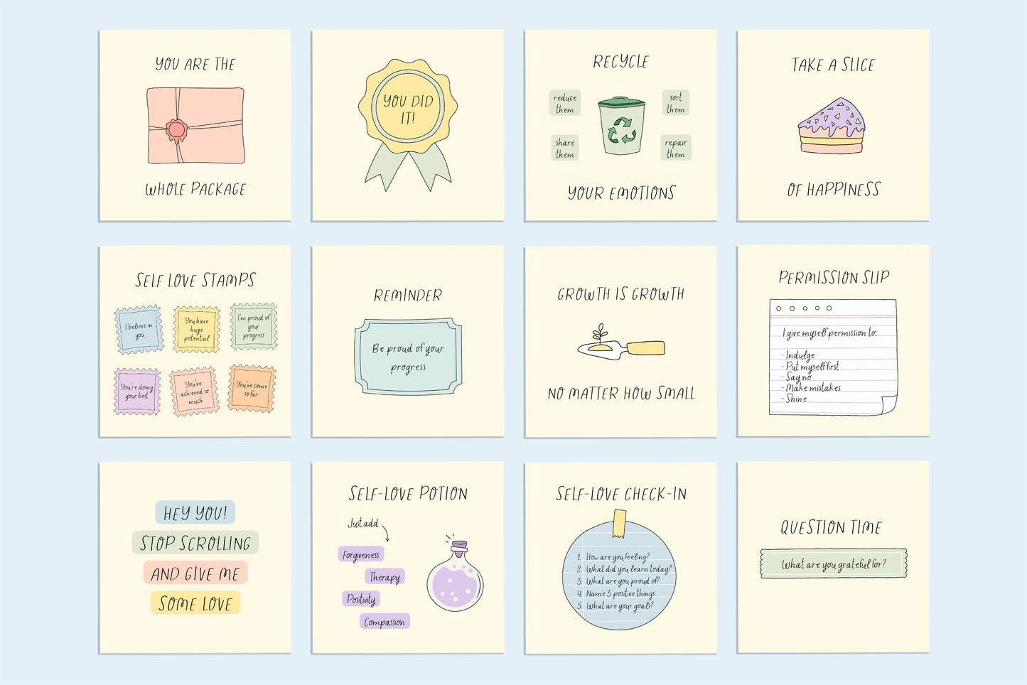 Self Love Social Pack