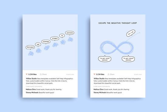 Self Help Infographics